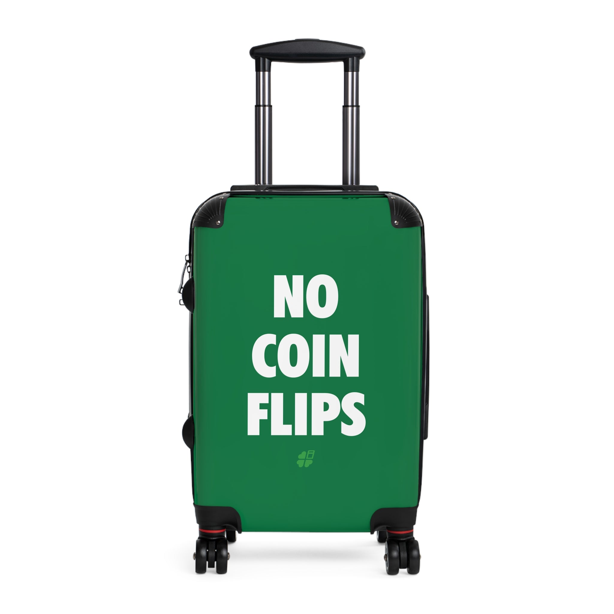 No Coin Flips Suitcase (3 Sizes) – Clovr Cards