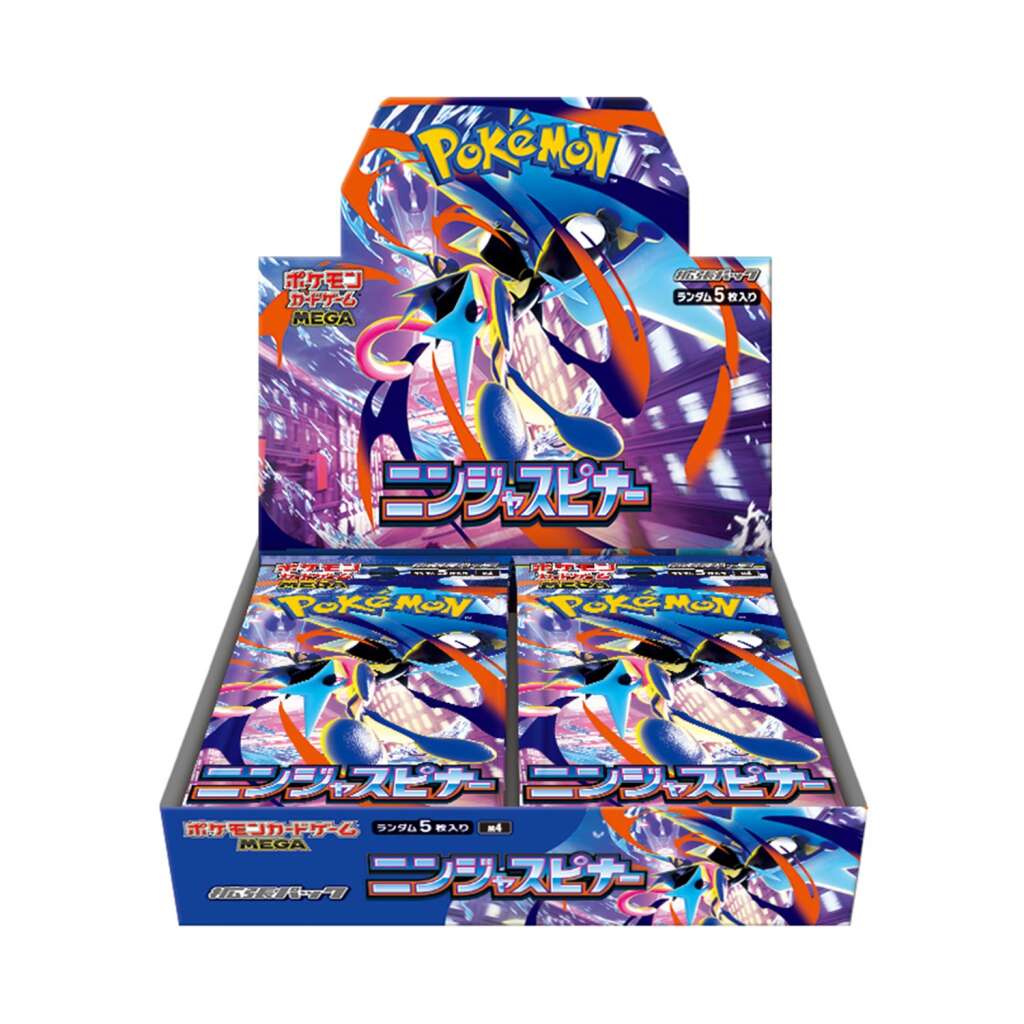 Pokemon Japanese M4 Ninja Spinner Booster Box – Clovr Cards